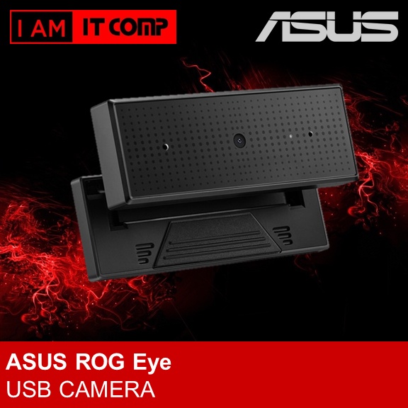 ASUS ROG Eye S Full HD 1080p 60fps Webcam with AI-powered Noise ...