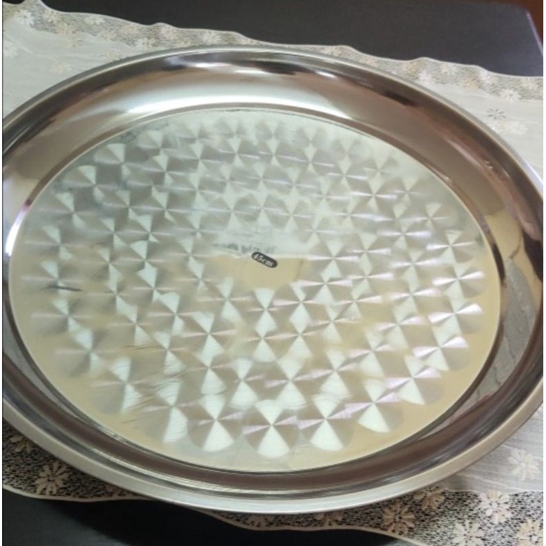 Stainless Steel Talam/Dulang laksam/tray laksam/ Round Tray / Tray ...