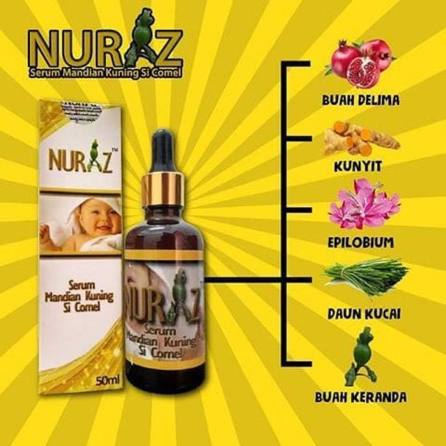 NURAZ Serum Mandian Kuning !! 50ML !! Original HQ[READY STOCK][SHIPPING ...