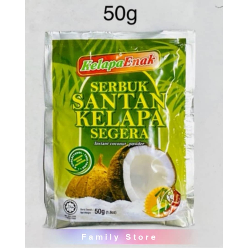 SERBUK SANTAN KELAPA SEGARA 50G | Shopee Malaysia
