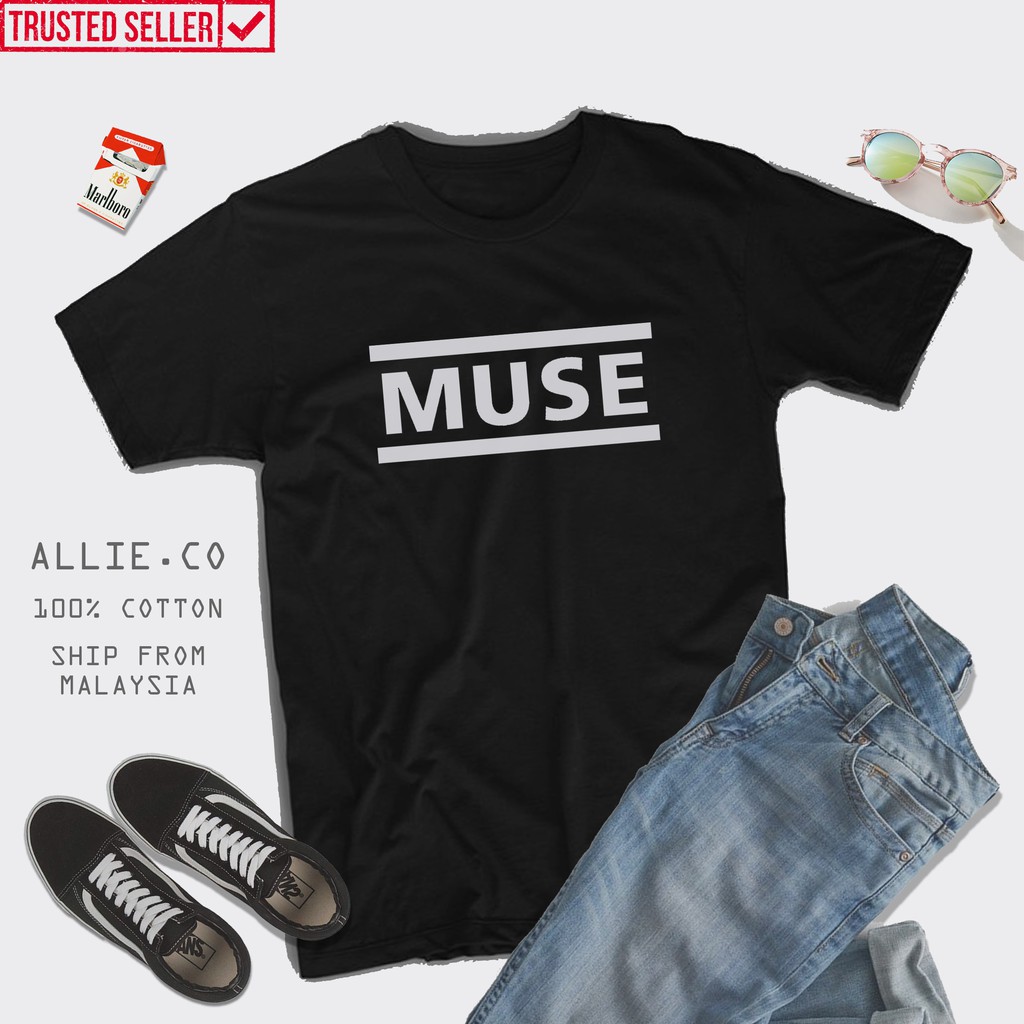 MUSE TSHIRT MEN/GIRL 100% COTTON MALAYSIA | Shopee Malaysia