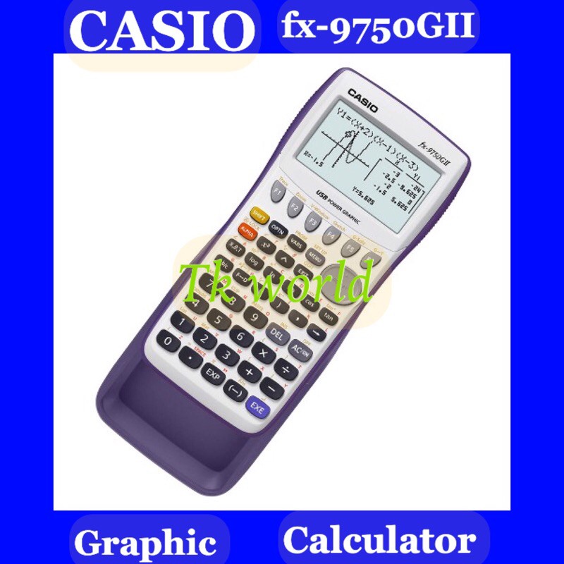 Casio Fx-9750GII USB POWER GRAPHIC Calculator | Shopee Malaysia