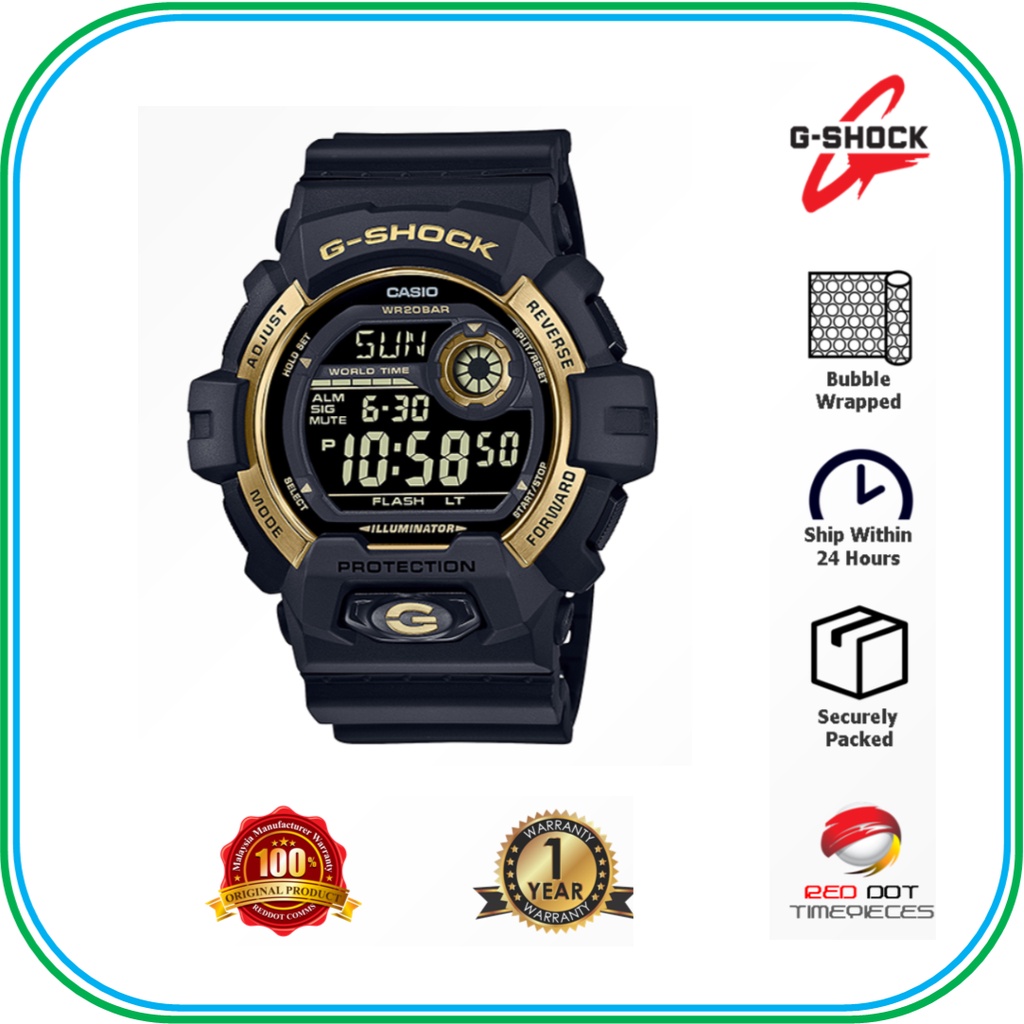 Casio G-SHOCK G-8900GB-1DR / G-8900GB-1 / G-8900GB / G-8900GB / G 8900 ...