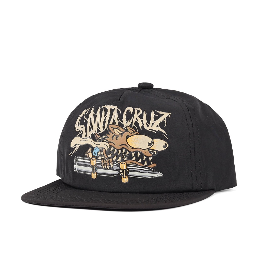 Santa Cruz Hat Wolf Slasher Glow Snapback ( Black ) | Shopee Malaysia