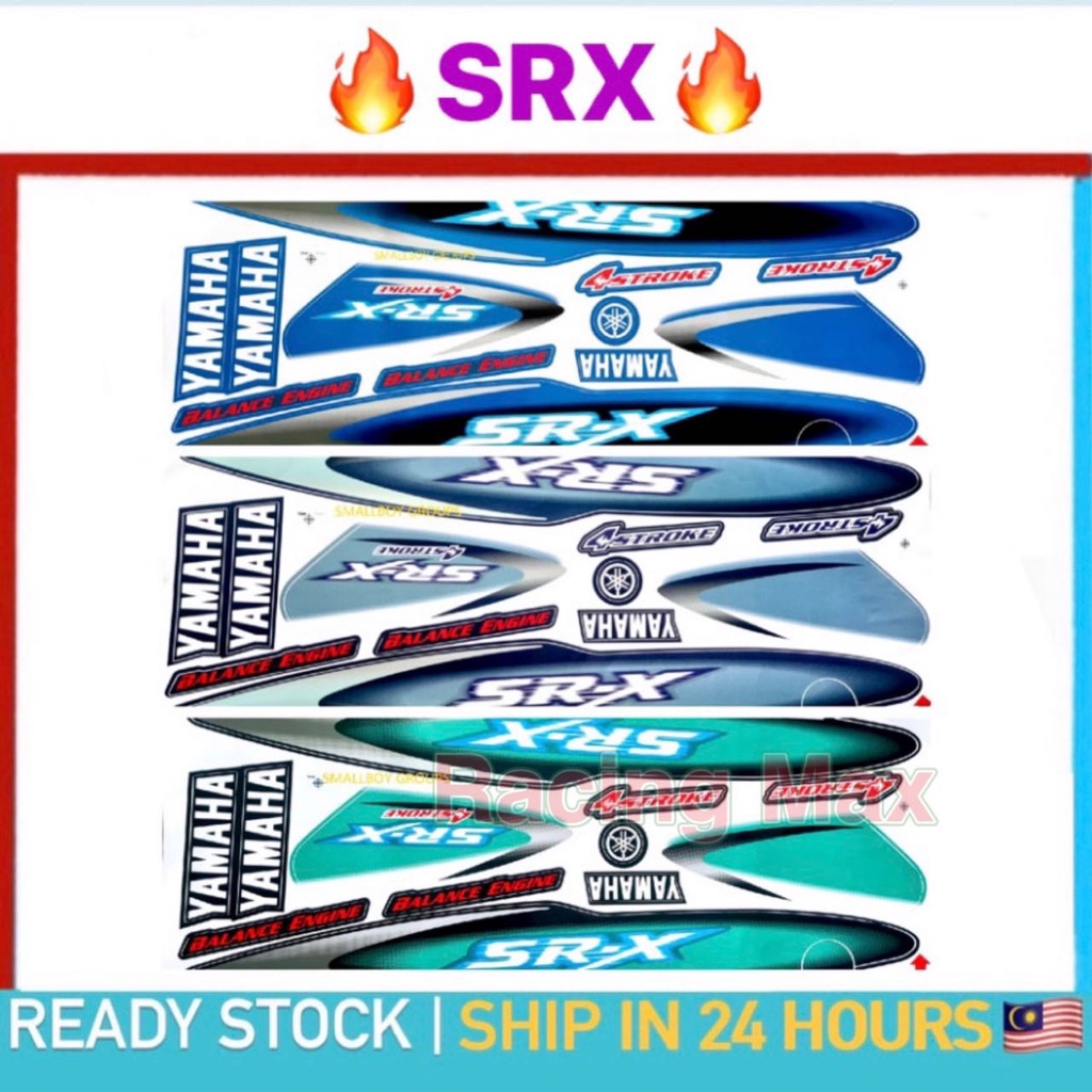 Yamaha SRX SR-X (1) Body Sticker / Strike / Stripe First Model COVERSET ...