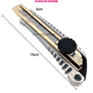 [ READY STOCK ] DURAMAX PRO Utility Knife Cutter 18mm Wide Blade Cutter Ratchet Button Lock ...