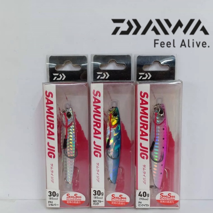 DAIWA SAMURAI JIG ( 30g, 40g,60g ) | Shopee Malaysia