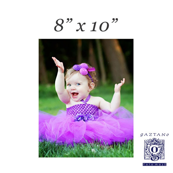 Gaztano Professional Enlargement Photo Print 8x10 (8R) - FujiFilm paper ...