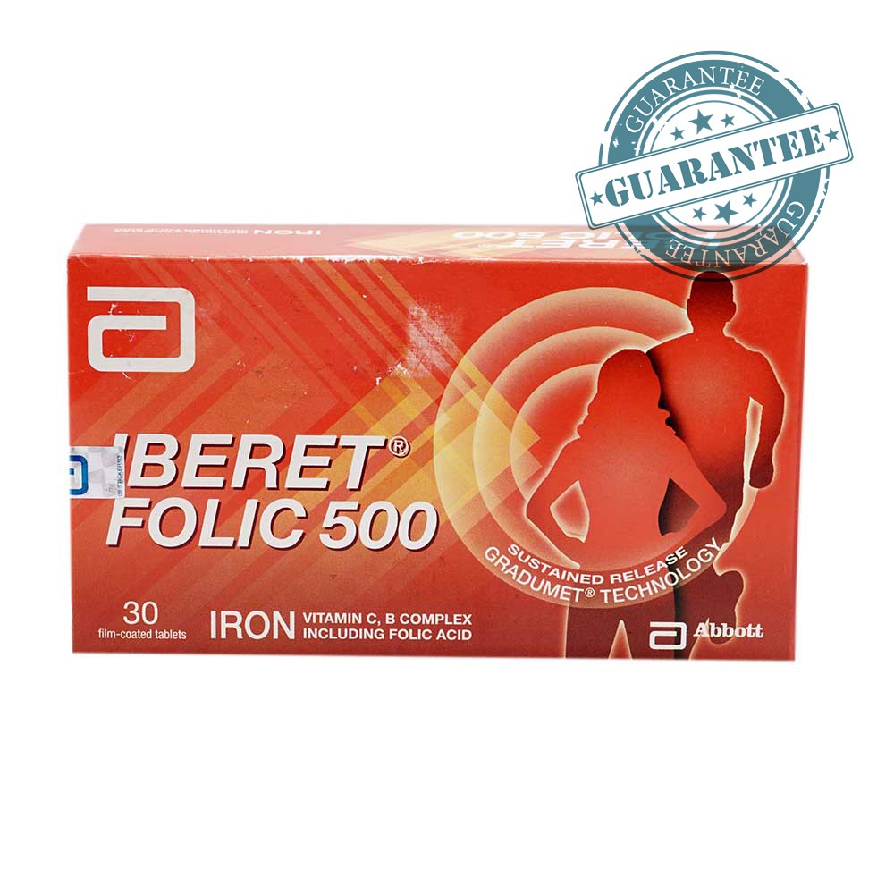 ABBOTT IBERET FOLIC-500 (5x6S) | Shopee Malaysia