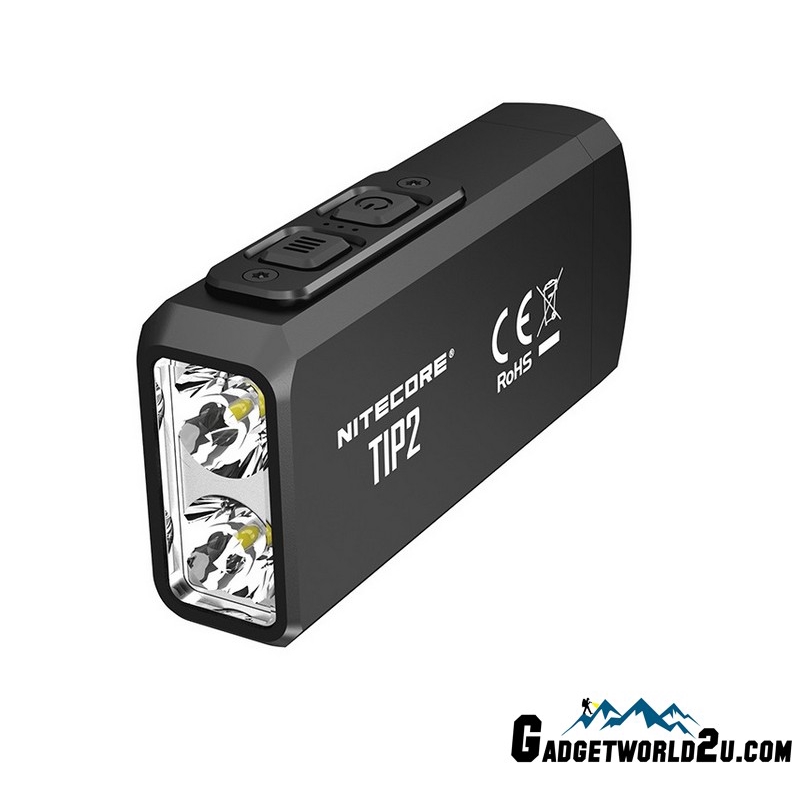 Nitecore TIP2 CREE XP-G3 S3 LED 720L Keychain Rechargeable Flashlight ...