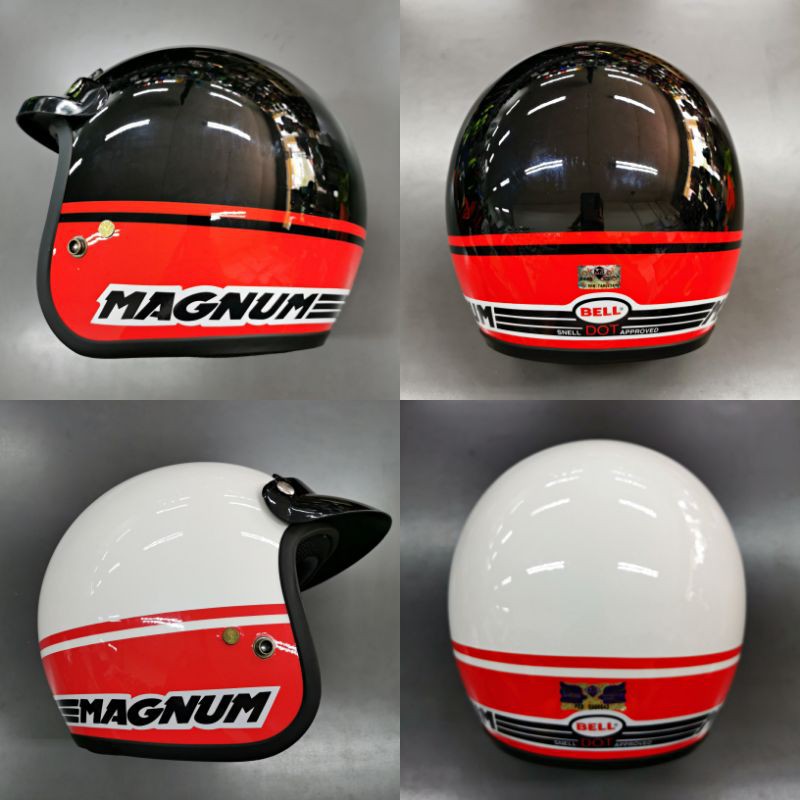 Magnum Classic Helmet 2 Tone Color | Shopee Malaysia