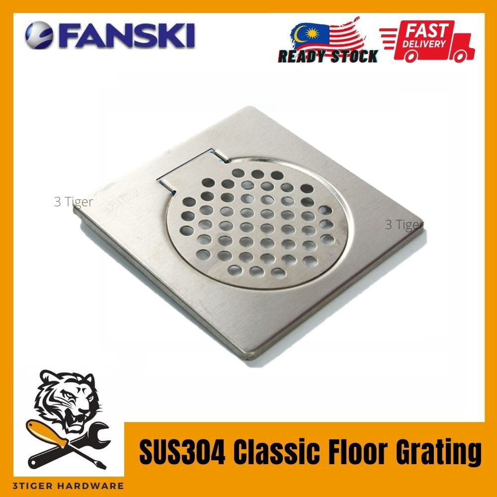 (Ready Stock) SUS 304 Stainless Steel Floor Grating With Frame And ...