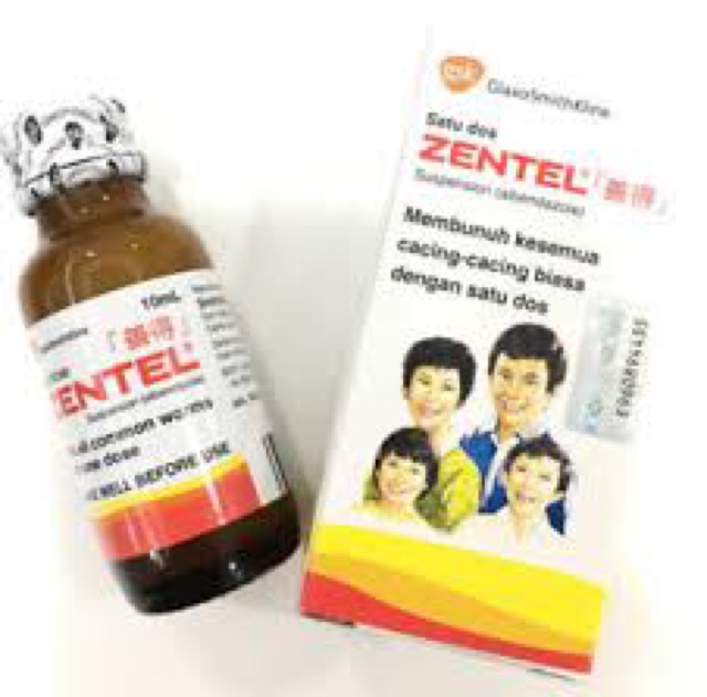 Zentel Suspension 10ml | Shopee Malaysia