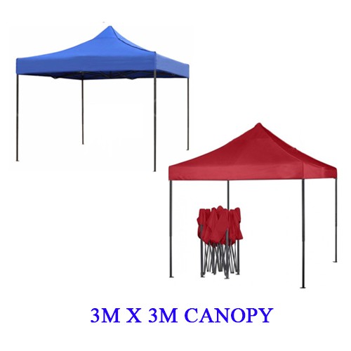 10 x 10 3m x 3m Economic Heavy Duty Canopy Pasar Malam Kanopi Hawker ...