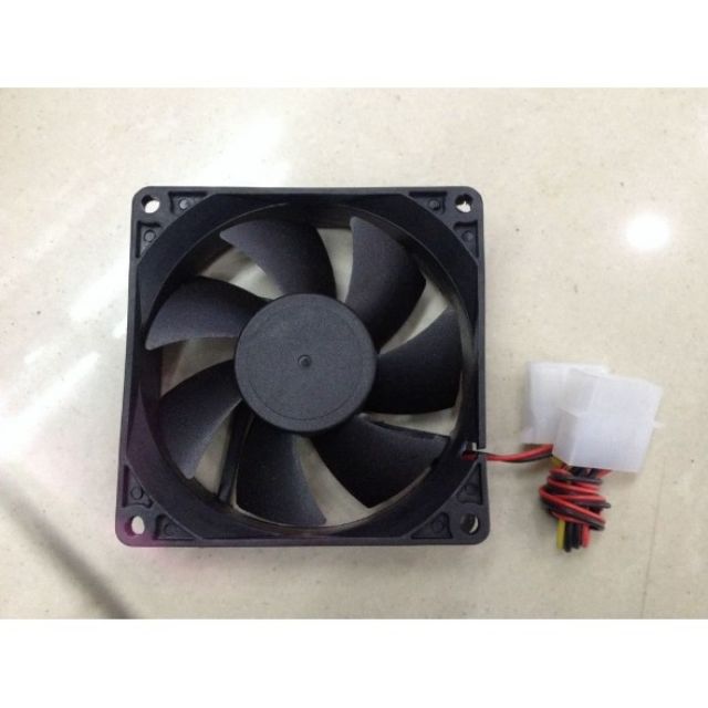 8CM Chassis Cooling Fan for PC Computer Case Cooler -Black-4-pin Molex ...