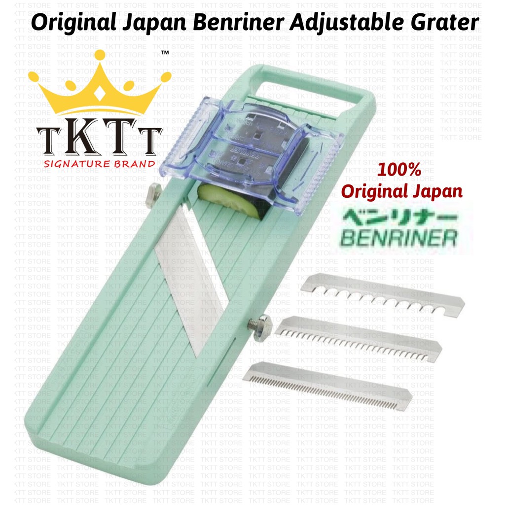 TKTT 100%Original Benriner Japan Mandoline Vegetable Slicer Japanese ...