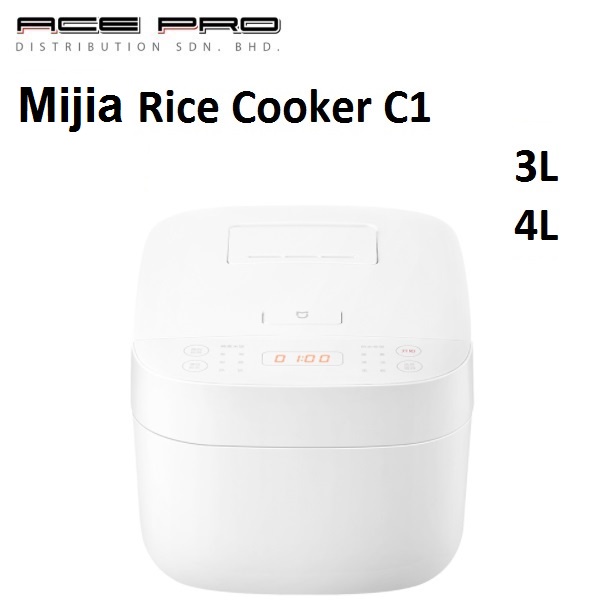 Xiaomi Mijia C1 Rice Cooker C1 3L 4L Fully Automatic Multifunctional 24 Cooking Modes Cooker ...