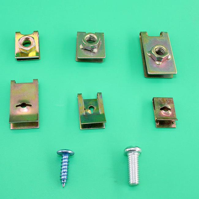 KeretaUJenis Klip Pengadang Perapian Logam Lesen Skru Sekeping Besi ...