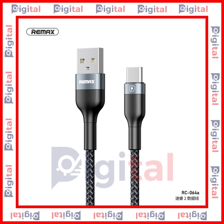 Remax RC-064A USB Type-C Cable 1m 2.4A Output Charging/Data Transfer ...