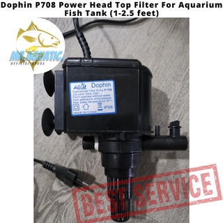 Dophin P708 Power Head Top Filter For Aquarium Fish Tank (1-2.5 feet ...