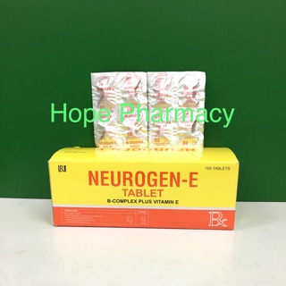 Neurogen- E tablet B Complex Plus Vitamin C (Box/100tab) | Shopee Malaysia