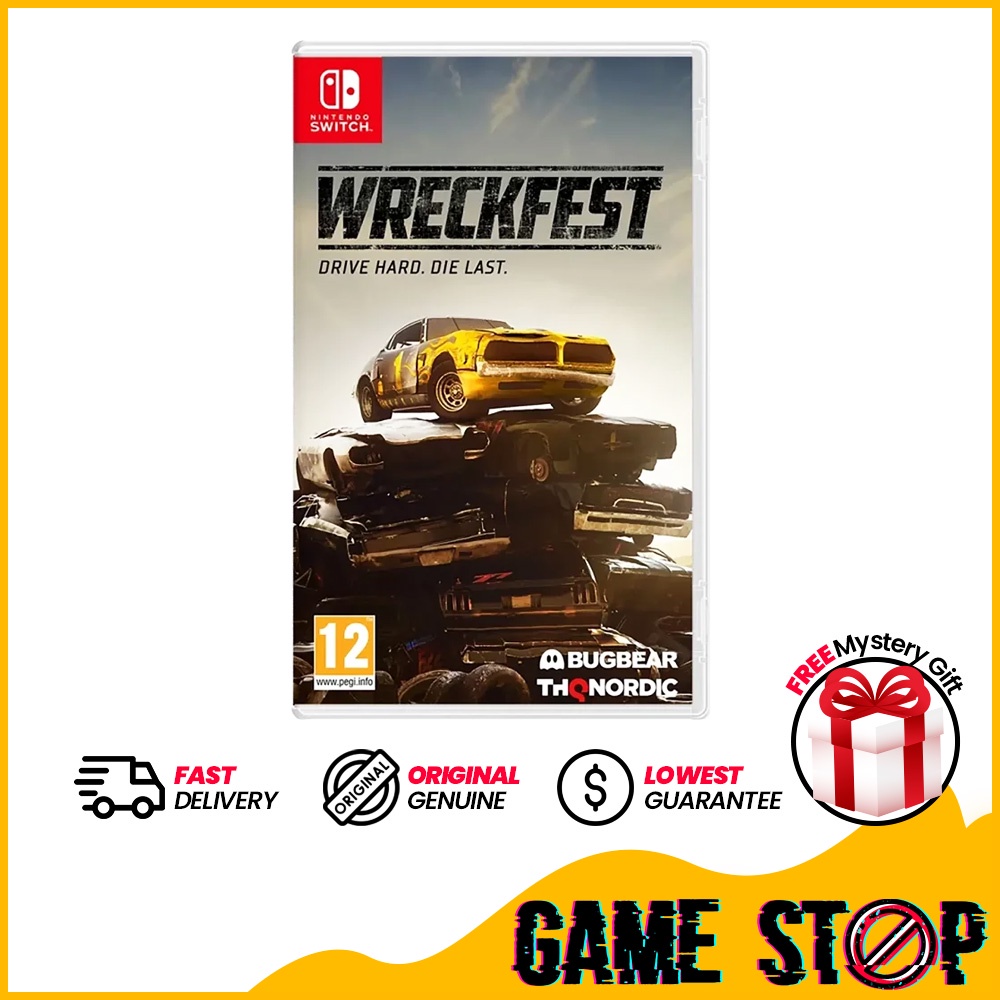 NSW Switch Wreckfest Chinese/English Version (中英文版) | Shopee Malaysia