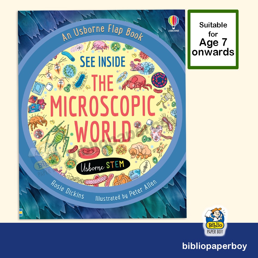 Usborne See Inside Microscopic World (Science) | Shopee Malaysia