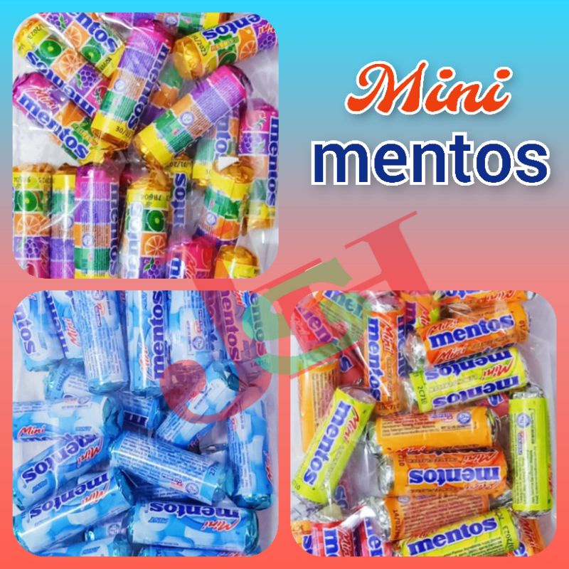 Mini Mentos Rolls 25 pcs | Shopee Malaysia