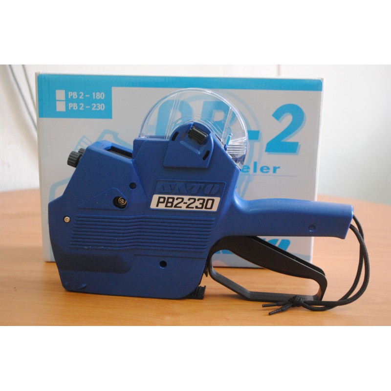 SATO PB2 PB-230 HAND LABELLING PRICE TAG LEBELLER 2-LINE MACHINE ...