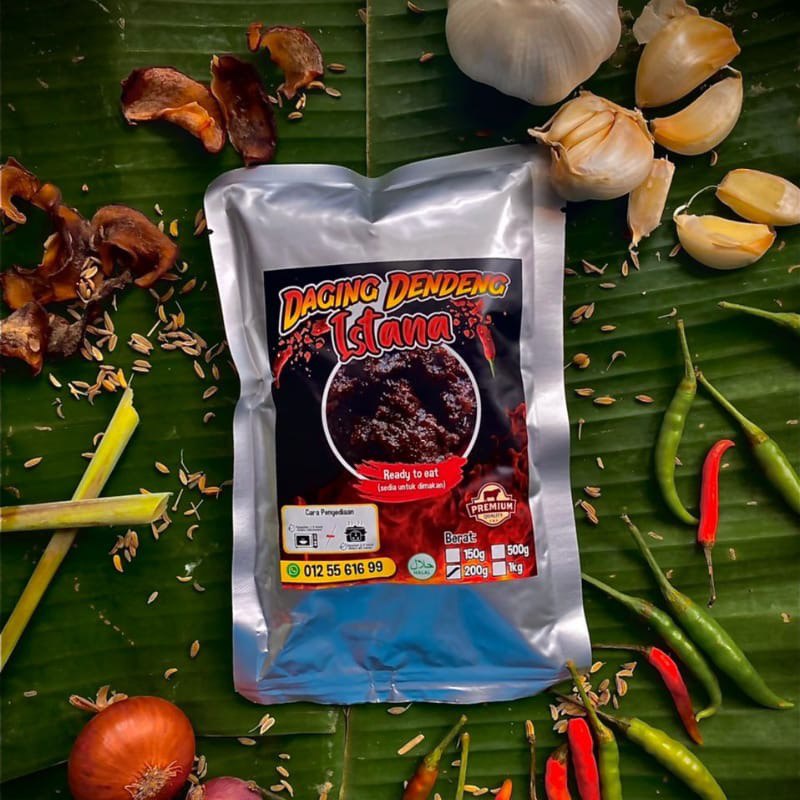 Daging Dendeng Istana Premium Beef Travel Pack | Shopee Malaysia