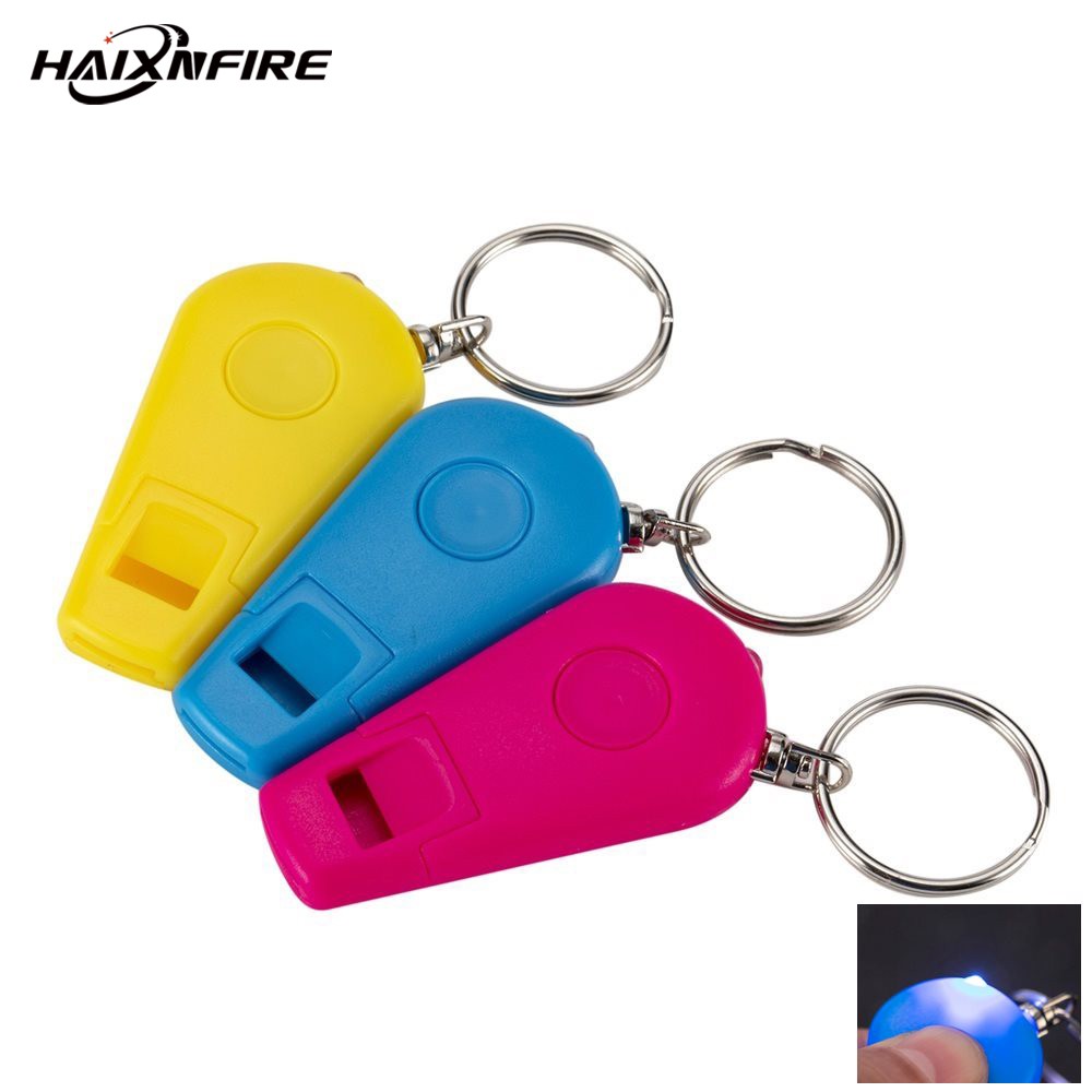 HaixnFire Y01 Mini Keychain Flashlight Whistle light Portable ...