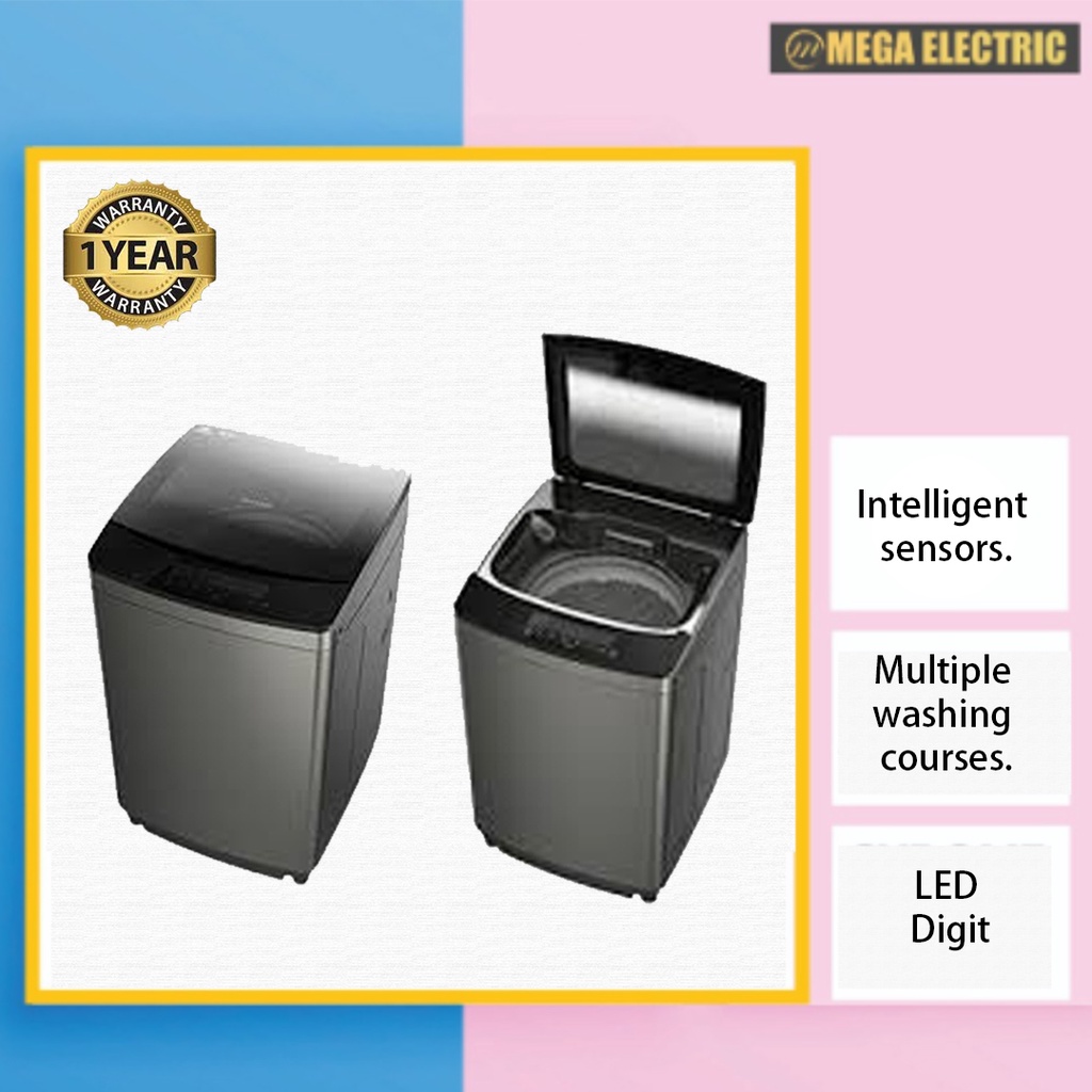 Sharp DD Inverter Full Auto Washing Machine (10KG) ESY1019 | Shopee ...