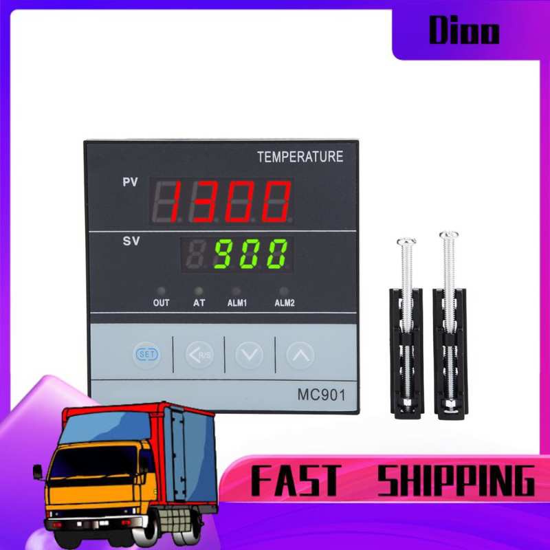 Dioo PID Digital Temperature Controller PT100 with K thermocouple Relay SSR output | BeeCost