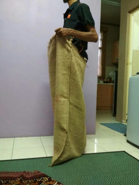 10 Pcs Guni Kain Jute Jerami Jalur Sukan Size Besar | Shopee Malaysia