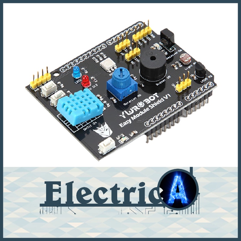 Arduino Multifunction 9 in 1 Expansion Shield DHT 11 Buzzer LM35 ...
