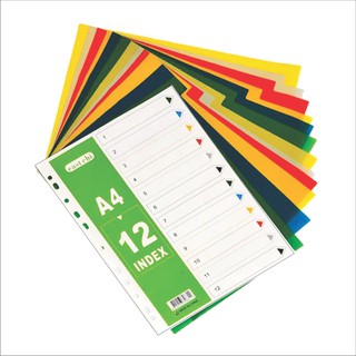 A4 12 Index Paper (East Chi) index file foulder | Shopee Malaysia