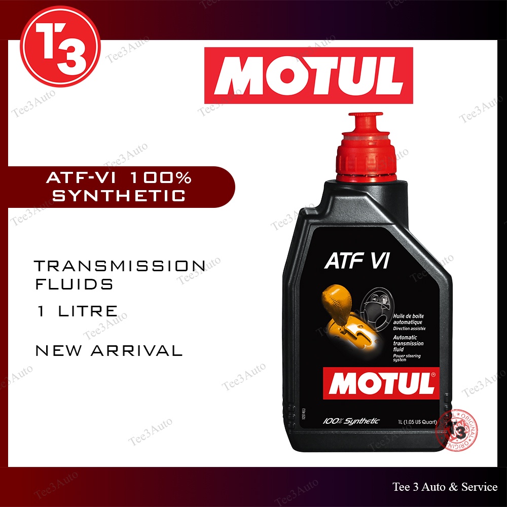Motul ATF VI 100% Synthetic Transmission Fluids Gear Oil (1L) | Shopee ...