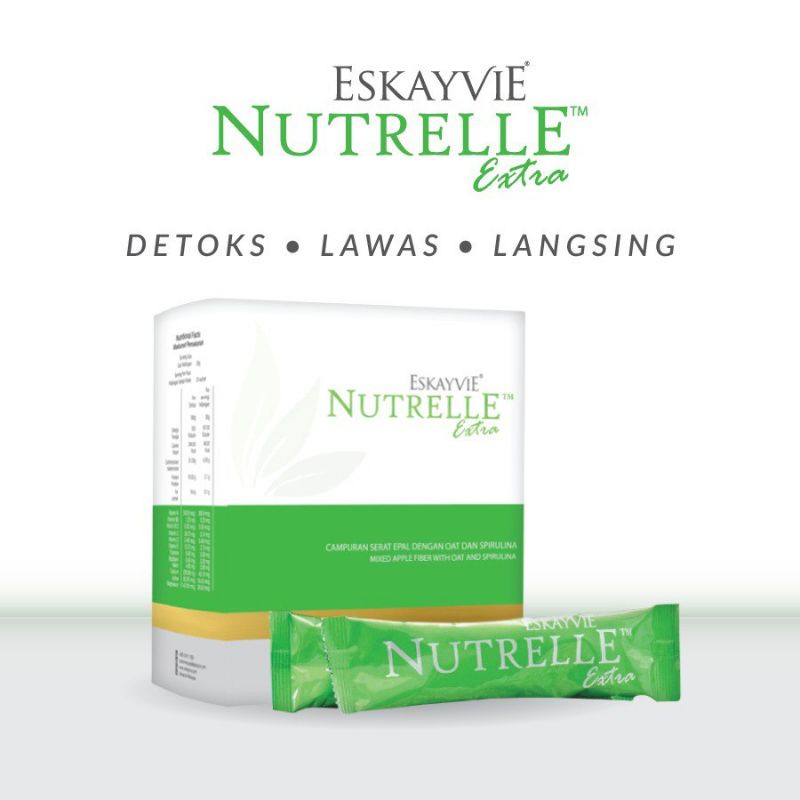 [DQ] NUTRELLE EXTRA DETOX USUS ELAK SEMBELIT LANCAR PROSES PENGHADAMAN ...