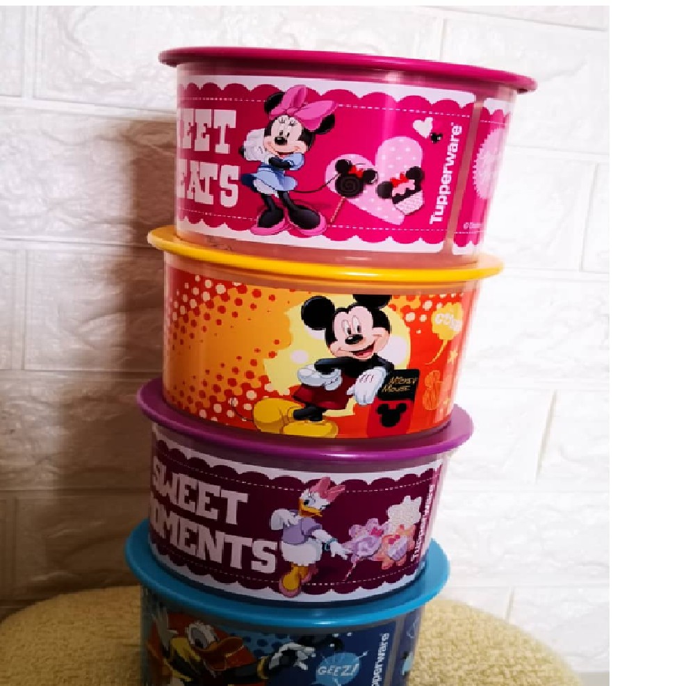 Tupperware: Limited Edition Disney One Touch (1) : 600ml | Shopee Malaysia