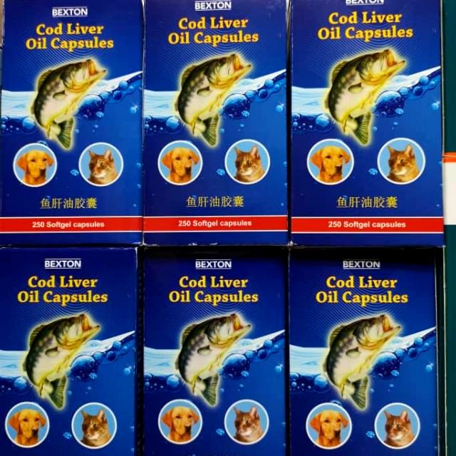 Bexton Cod Liver Oil Capsules; Minyak Hati Ikan Kod (Repack) | Shopee ...