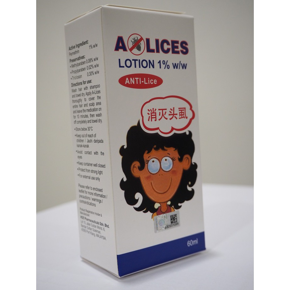 A-lices Lotion Shampoo (Anti-Lice, Anti-Kutu) 60ml | Shopee Malaysia
