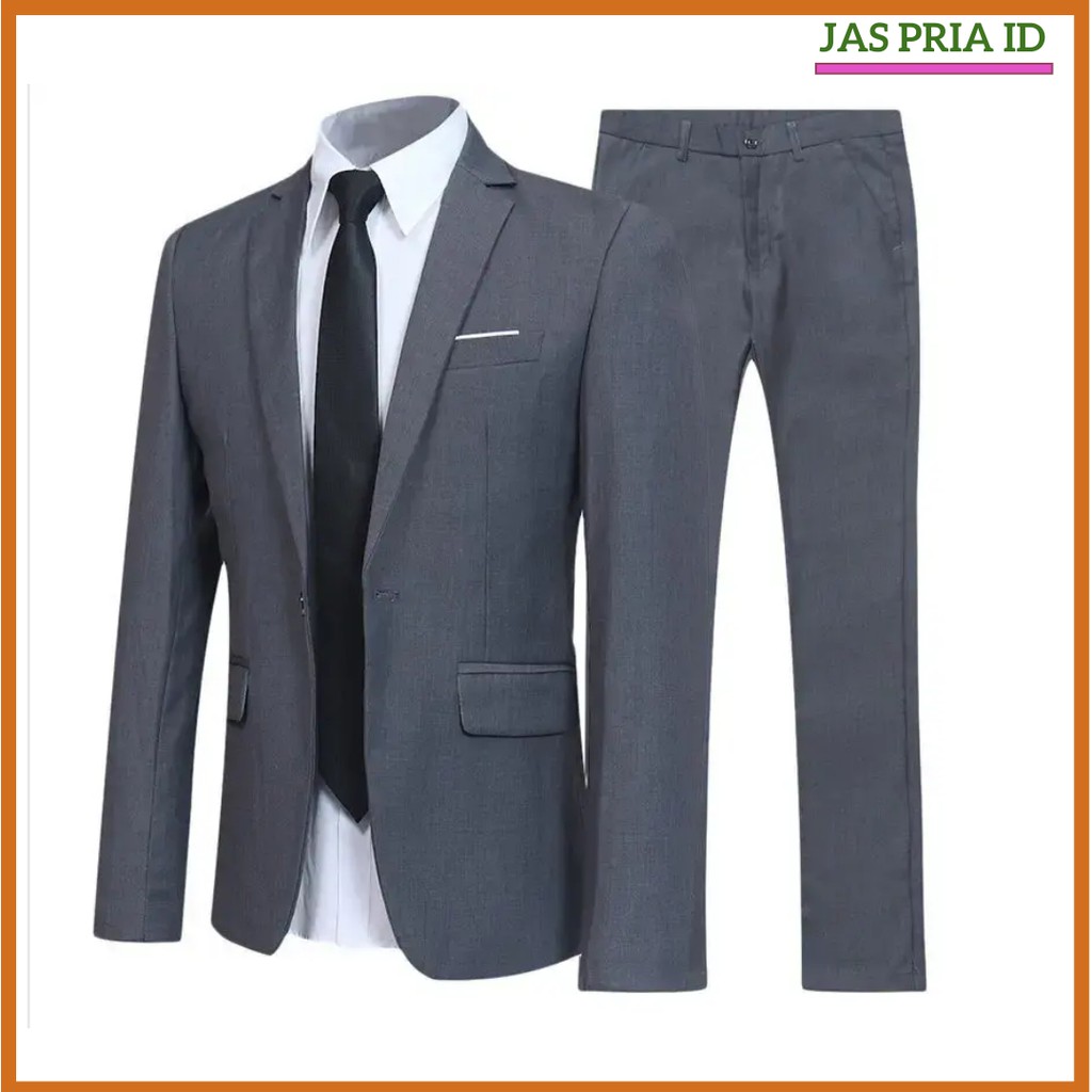 PRIA Set Of JAS Men 2IN1 JAS Antant Men FORMAL JAS Men JAS Settings SLIMFIT JAS | Shopee Malaysia