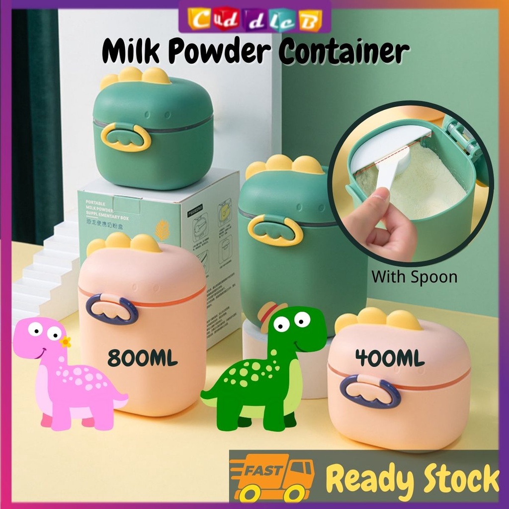 CuddleB Baby Milk Powder Container Travel Baby Formula Container Milk ...