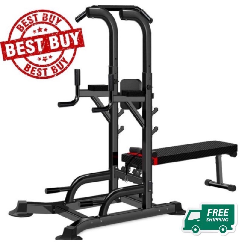 Pull Up Gym Station Multifunction Indoor Fitness Equipment Adjustable ...