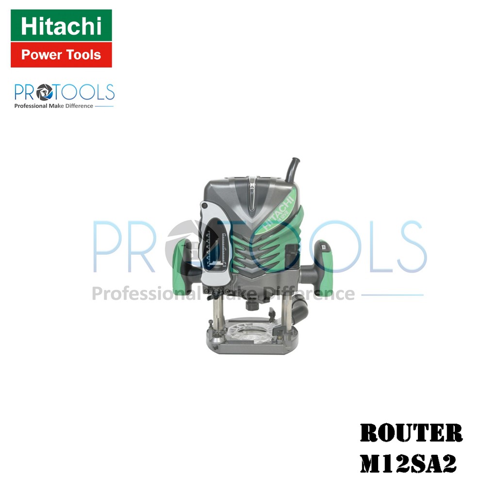 HITACHI M12SA2 ROUTER TRIMMER 1700W LAMINATE M 12 SA2 M12 SA2 | Shopee ...
