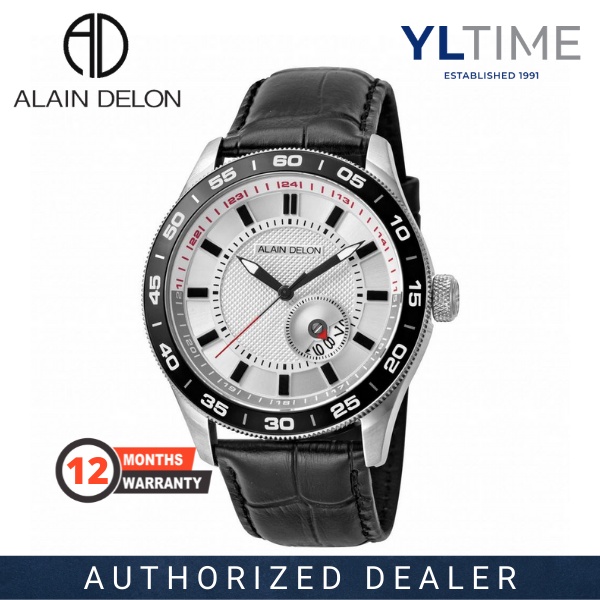 Alain Delon Gent AD431-1312 Analog Watch (100% Original & New) | Shopee ...