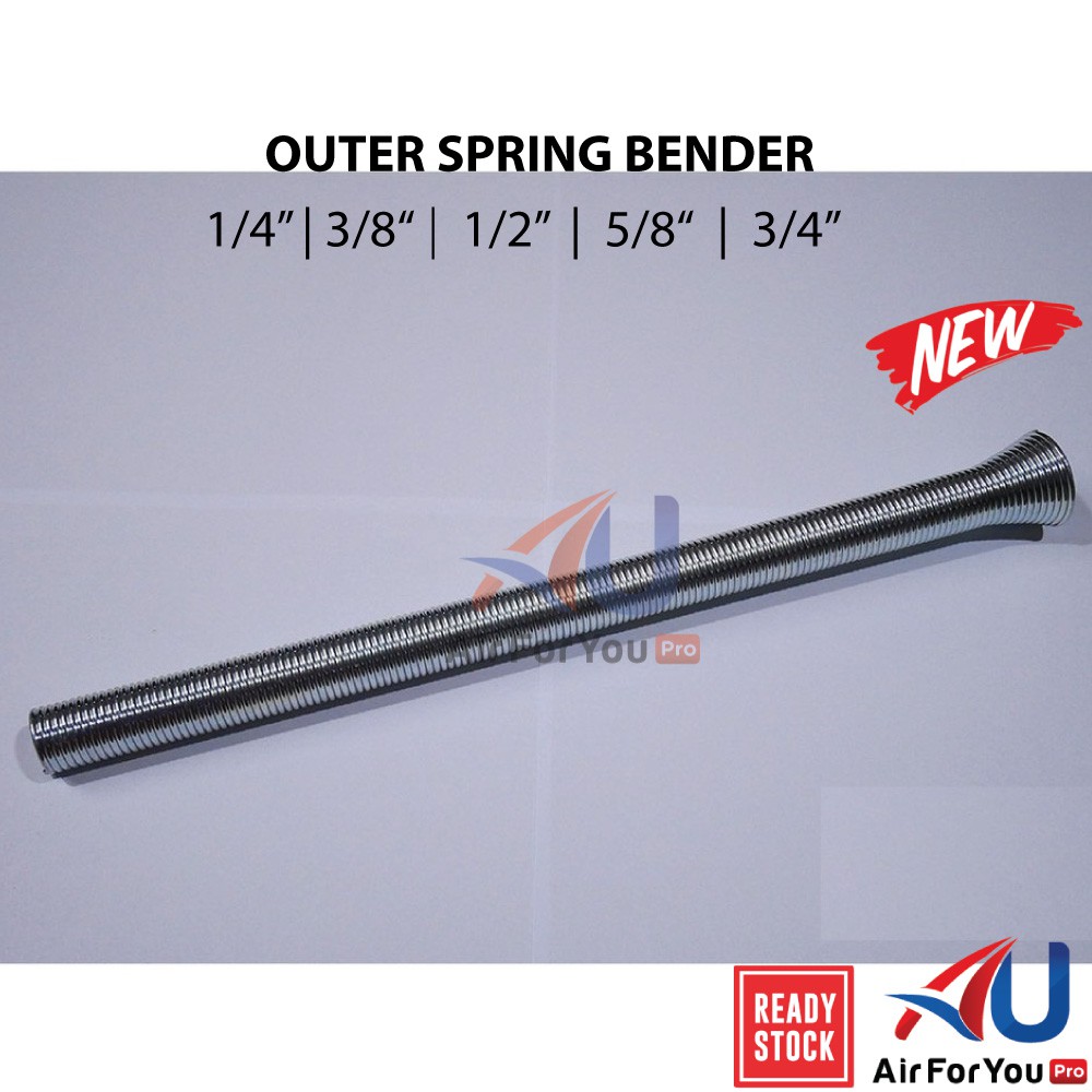 OUTER SPRING BENDER OUTER BENDING SPRING 1/4" 3/8" 1/2" 5/8" 3/4" for ...