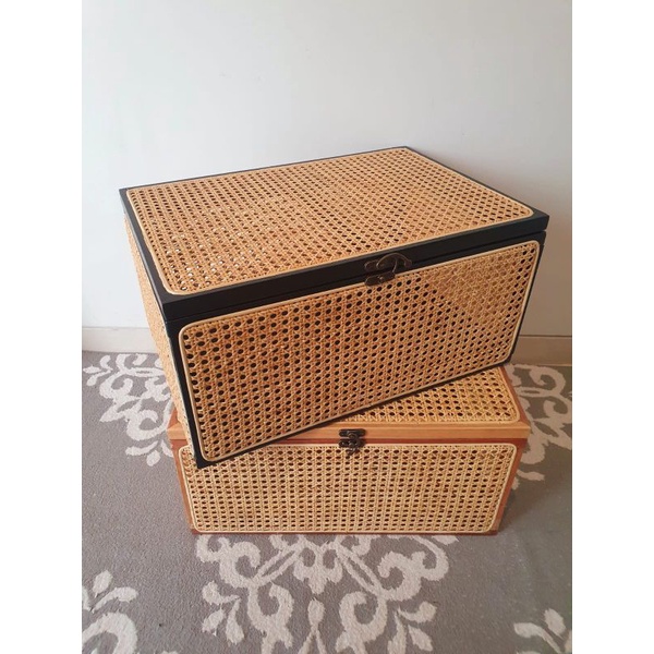 Rattan Storage box/Large Rattan box | Shopee Malaysia