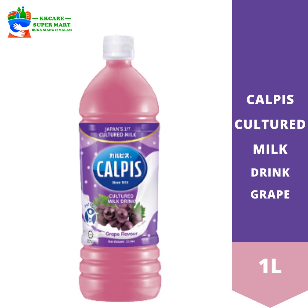 Calpis - Cultured Milk Drink / Grape Flavour - 1L | Shopee Malaysia