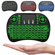 Mini USB Rechargeable Keyboard with Backlit for TV Box, Media Player ...